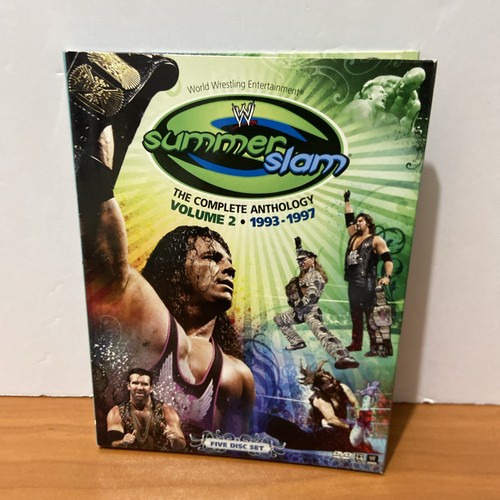 WWE Summerslam Complete Anthology Volume 2 1993-1997 DVD 5 Disc RARE ...