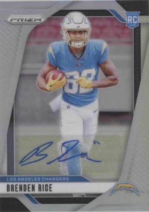 2024 Panini Prizm - Rookies Brenden Rice #313 Silver Prizm Autographs ...