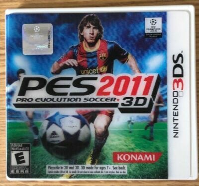 Nintendo 3DS Pro Evolution Soccer (PES 2011) Messi Barcelona | eBay