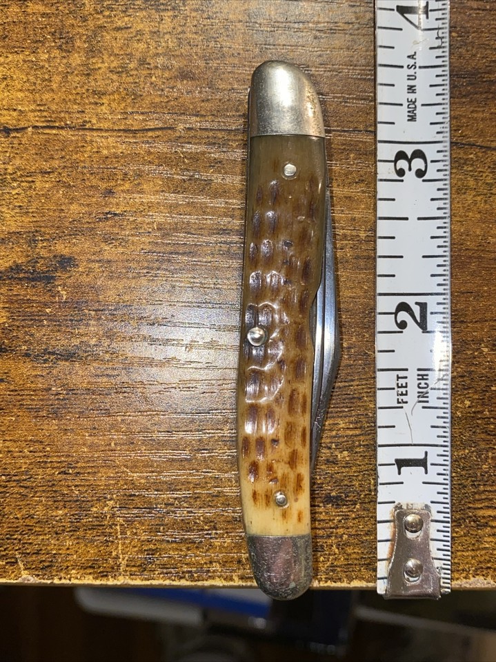 CASE XX (1940-64) 62087 2-Blade Jack Knife BONE Handles (Greenbone?) | eBay