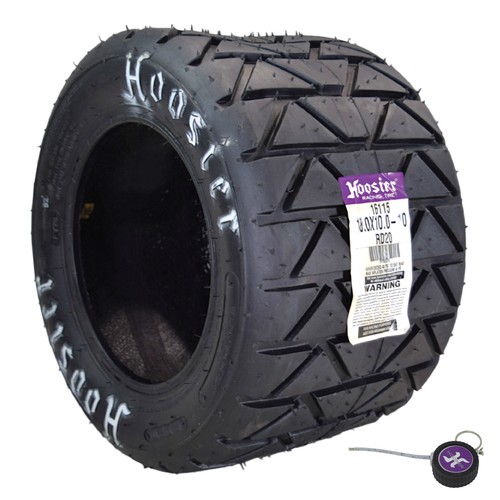 Hoosier Flat Track & TT Tire 18.0X10.0-10 TT for ATV Off-Road Racing w ...