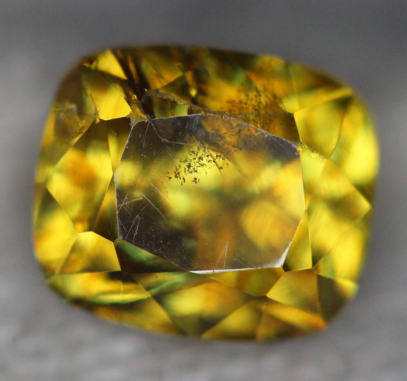 1.30 ct Rarest Color Change Natural Sphene/Titanite Cut Gemstone @pak ...