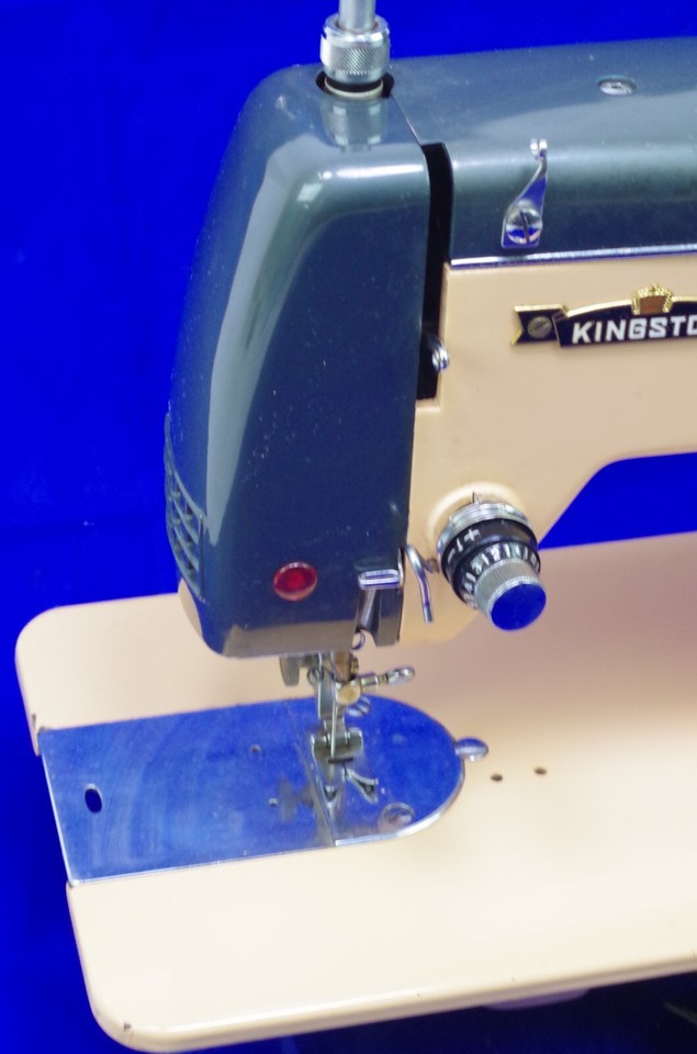 Vintage Kingston 300 Zigzag Sewing Machine No Pedal Read Description AS ...