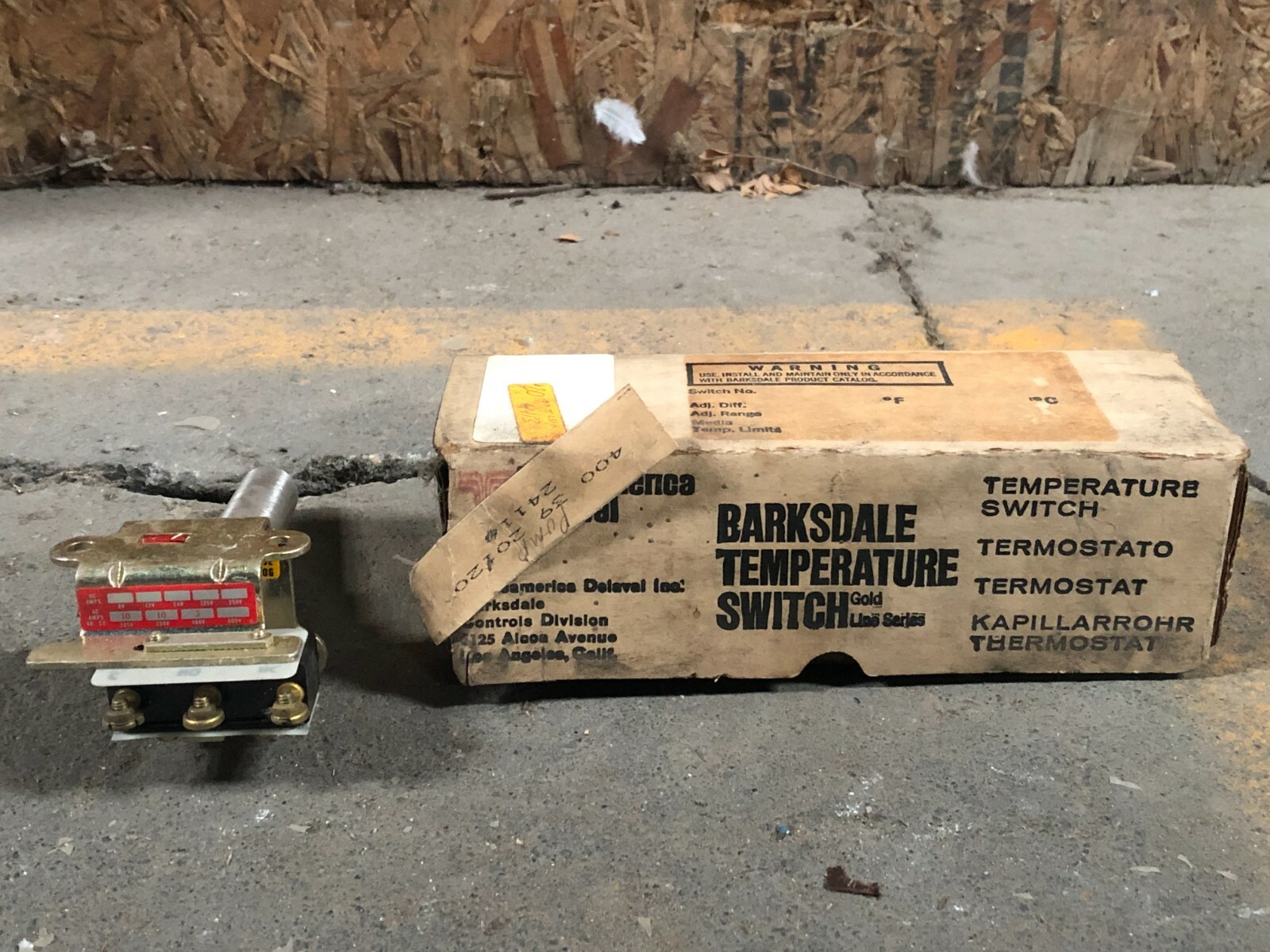 Barksdale Temperature Switch Gold Line Series | eBay