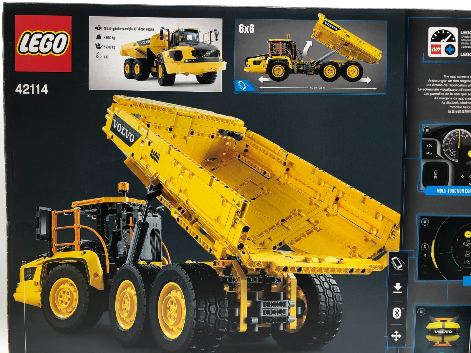 LEGO® Technic 42114 Knickgelenkter Volvo Dumper | Muldenkipper ...