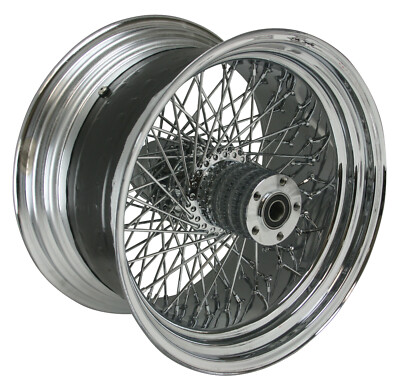 18" REAR 80 SPOKE WHEEL 18 X 10.5" BILLET HUB SOFTAIL RIGID CUSTOM ...