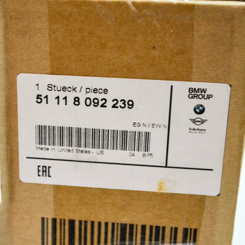 NEW BMW X6 G06 M FRONT BUMPER LEFT FOG LIGHT TRIM 51118092239 ORIGINAL ...