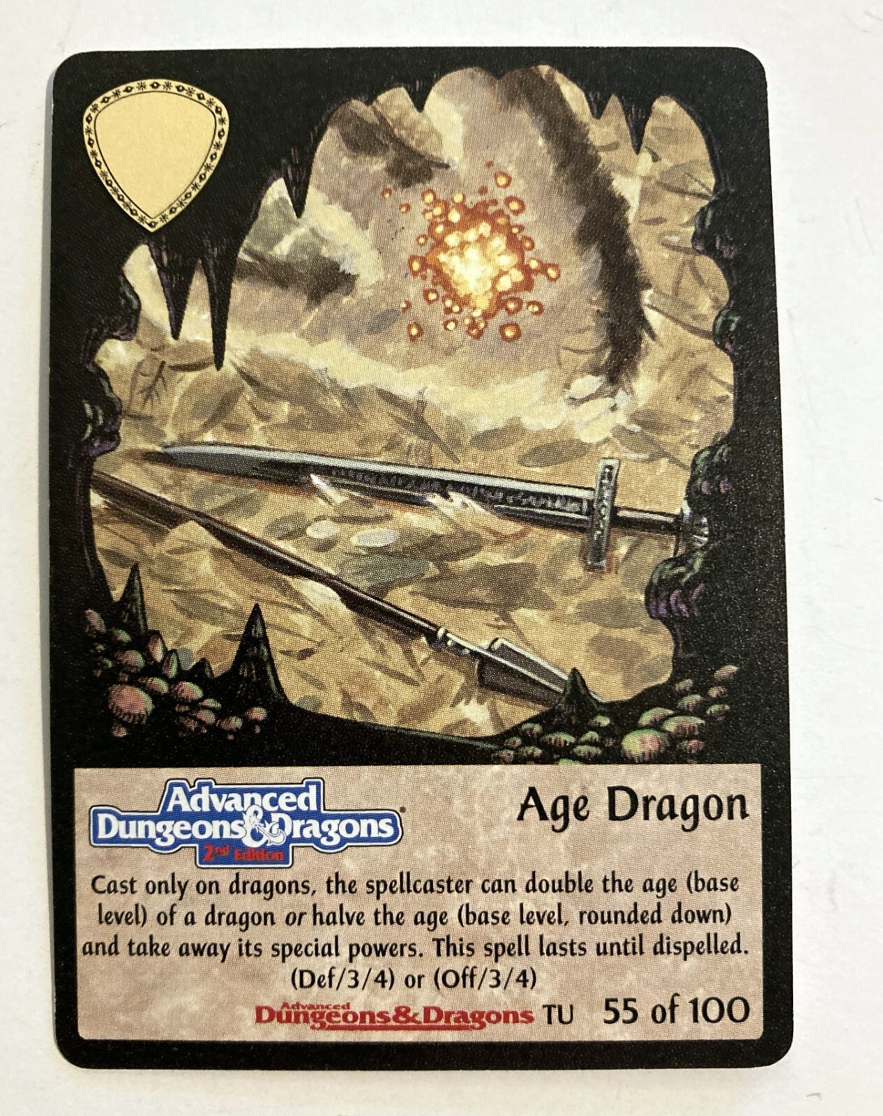 Spacewarp Spellfire The Underdark 57/100 TSR | eBay