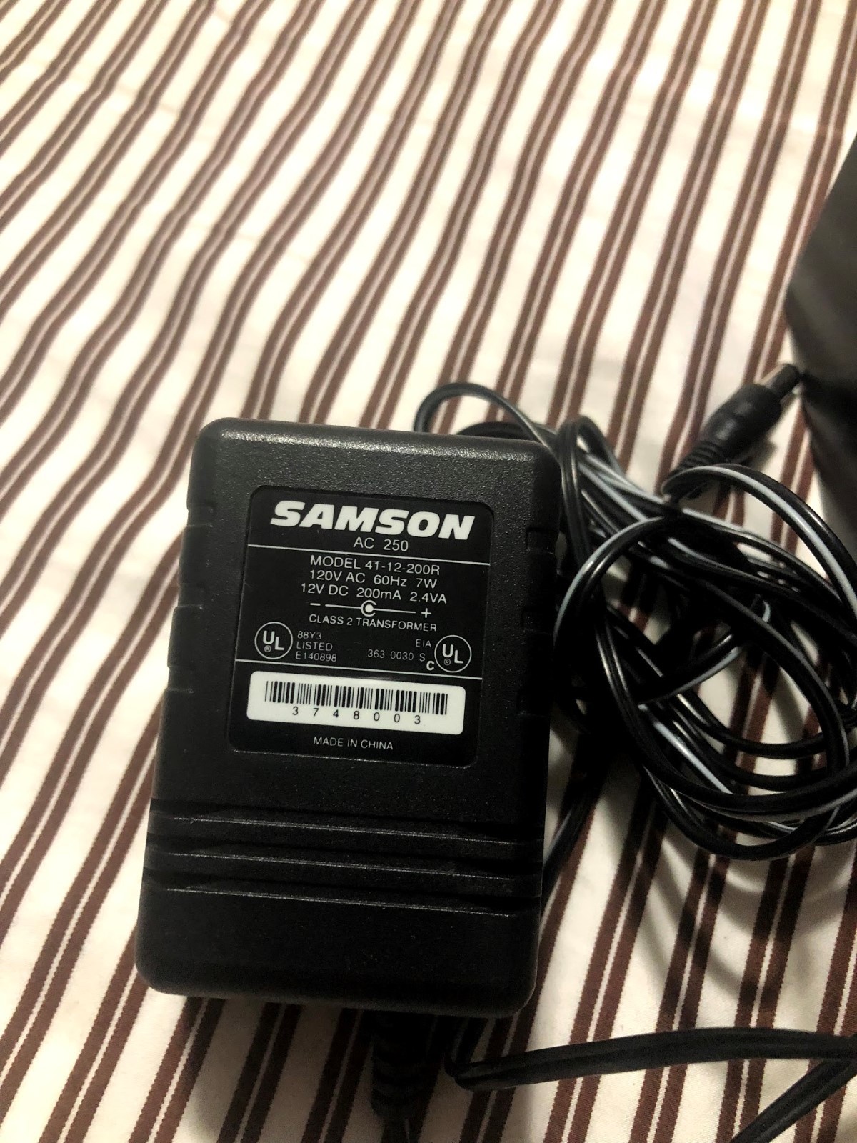 Wireless Microphone Receiver Samson Technologies UHF Synth 32 R32M for ...