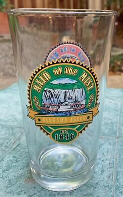 Maid of the Mist souvenir pint glass - Niagara Falls Canada/USA | eBay