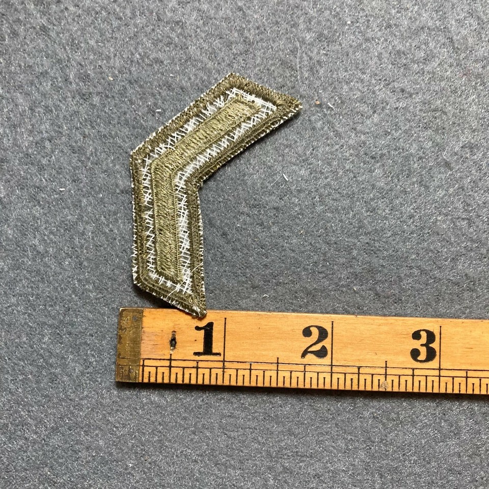 Green Chevron Single Stripe Patch G8 | eBay