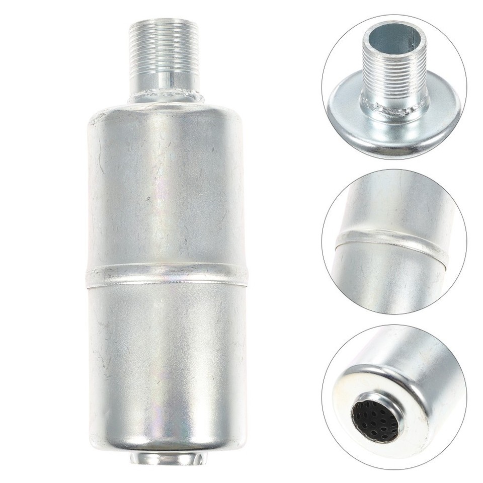 2 PCS Practical Muffler for Lawn Mower Exhaust Baffle Generator Quiet ...