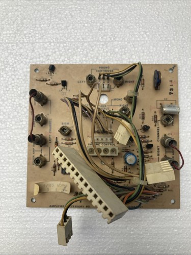 ROWE 1980 JUKEBOX AMOLIFIER ACCESSORY BOARD 6-07443-01 PRE-AMP ...