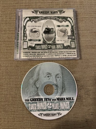 Greedy Jew Maka Mill Takez Money 2 Make Money RARE Mistah Fab Bay Area ...