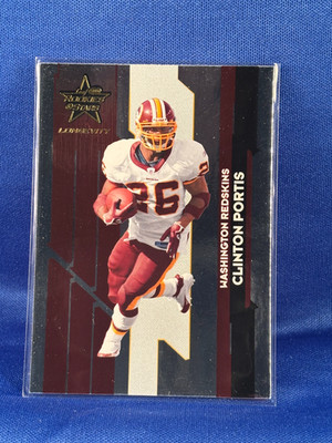 2006 Leaf Rookies & Stars Longevity Clinton Portis #100 Washington ...