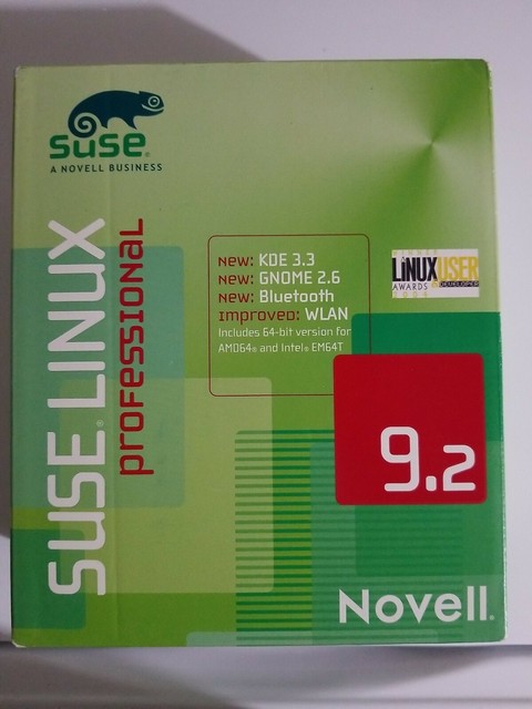 Novell SUSE Linux Professional 9.2 for sale online | eBay
