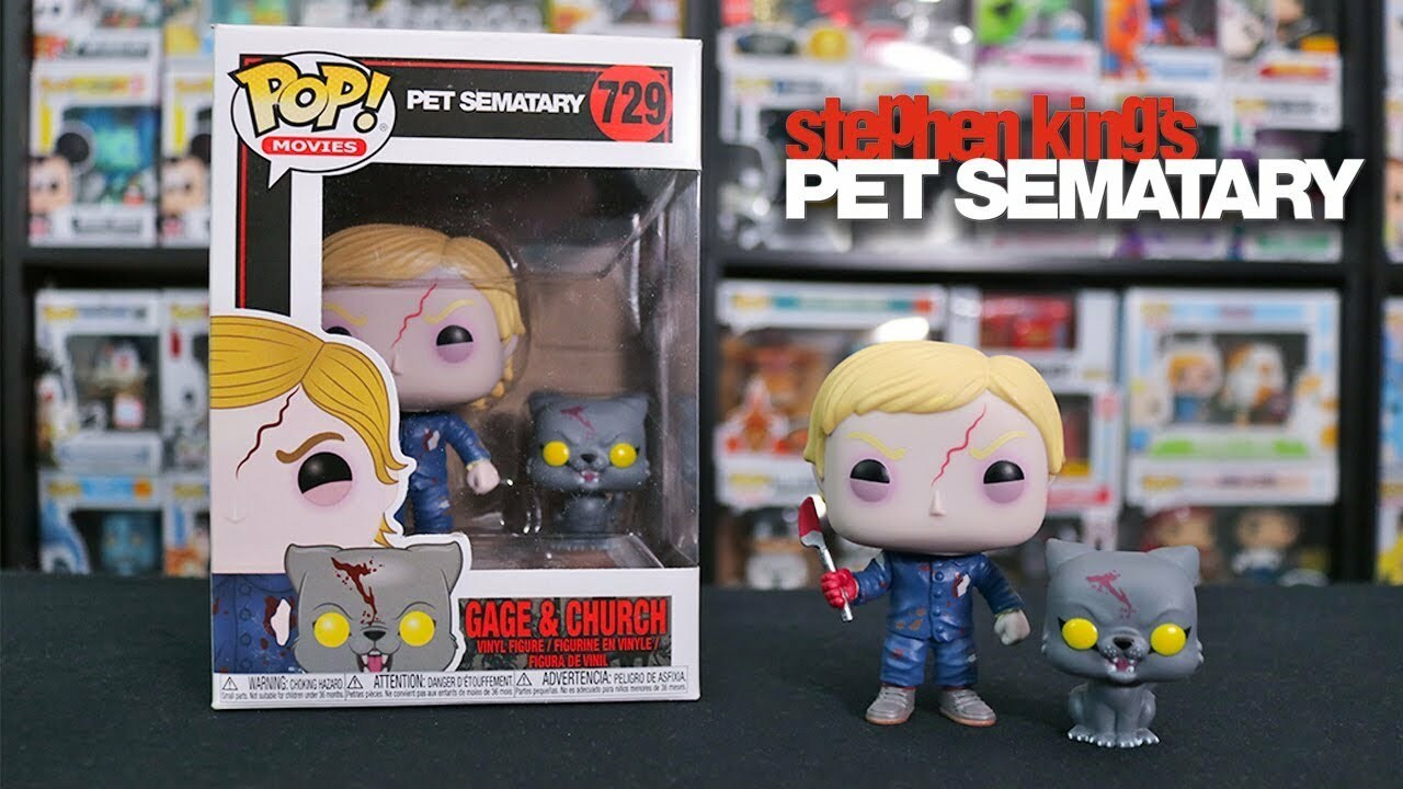 Funko POP! and Buddy: Pet Sematary - Undead Gage and Church Mint in Box ...