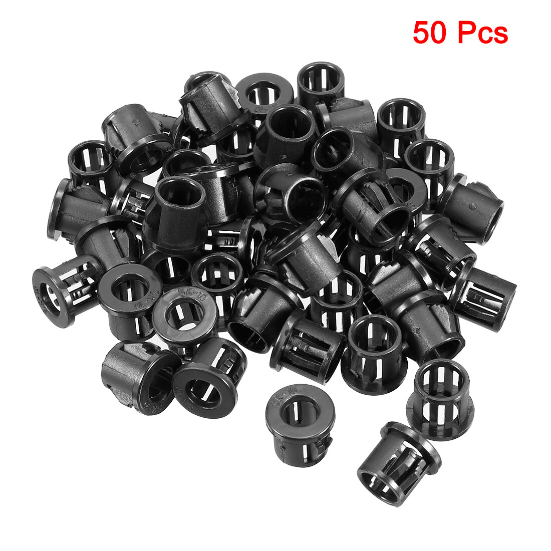 50pcs 10mm Mounted Dia Snap in Cable Hose Bushing Grommet Protector | eBay
