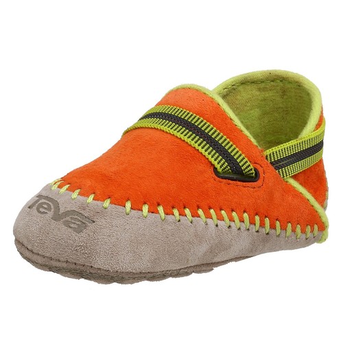 Teva Baby Shoes Blue Adjustable Small Medium 0-3-6 Soft Sole Crib ...