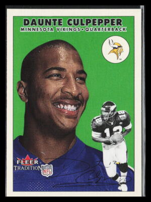 2000 Fleer Tradition Daunte Culpepper #260 | eBay