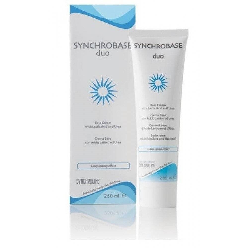 Synchroline Synchrobase DUO Base Cream with LacticAcid & Urea 250ml ...