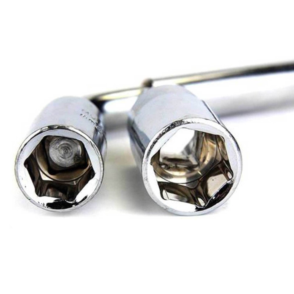 Telescoping Lug Wrench Extendable Wheel Brace Lug Nut Wrenchs Tire ...