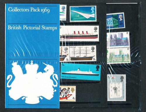 GB 1969 GPO COLLECTORS SPECIAL PRE DECIMAL YEAR GIFT PACK CP807b MINT ...