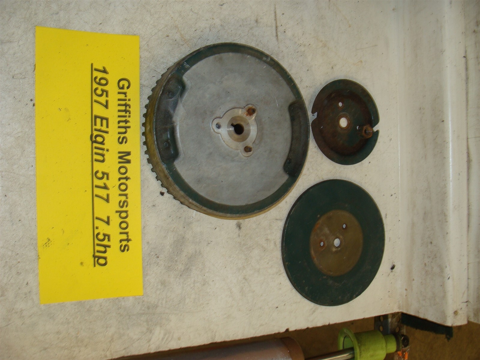 1957 Sears outboard motor 571 Elgin 7.5hp flywheel magneto magnet | eBay