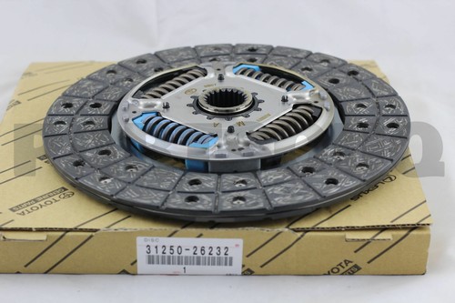 3125026232 Genuine Toyota DISC ASSY CLUTCH 31250-26232 | eBay