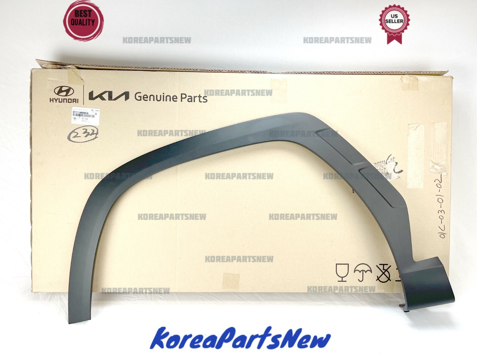 FRONT Fender Wheel Molding Left DRIVER 87711N9000 ⭐OEM⭐ Hyundai Tucson ...