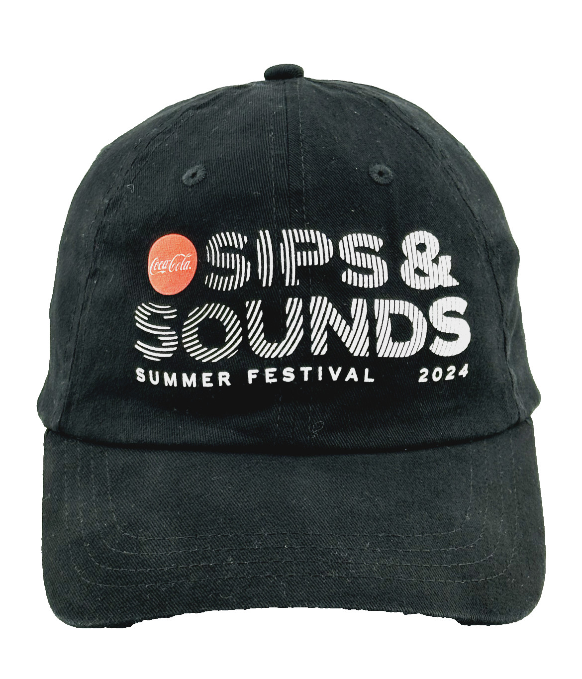 Adult SIPS & SOUNDS SUMMER FESTIVAL 2024 CAP Black - … - Gem