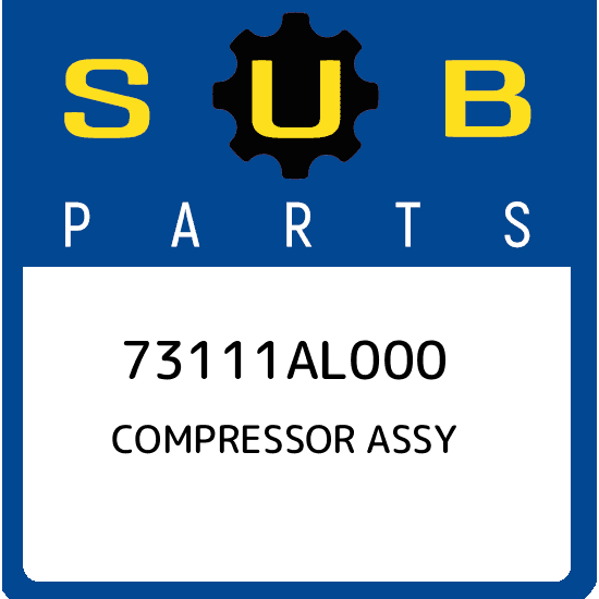 73111AL000 Subaru Compressor ASSY Genuine OEM Part for sale online | eBay