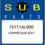 73111AL000 Subaru Compressor ASSY Genuine OEM Part for sale online | eBay