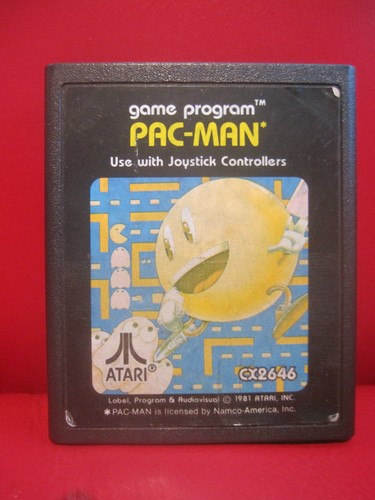 Pac-Man CX2646 (Atari 2600) Namco VINTAGE VIDEO GAME cartridge | eBay