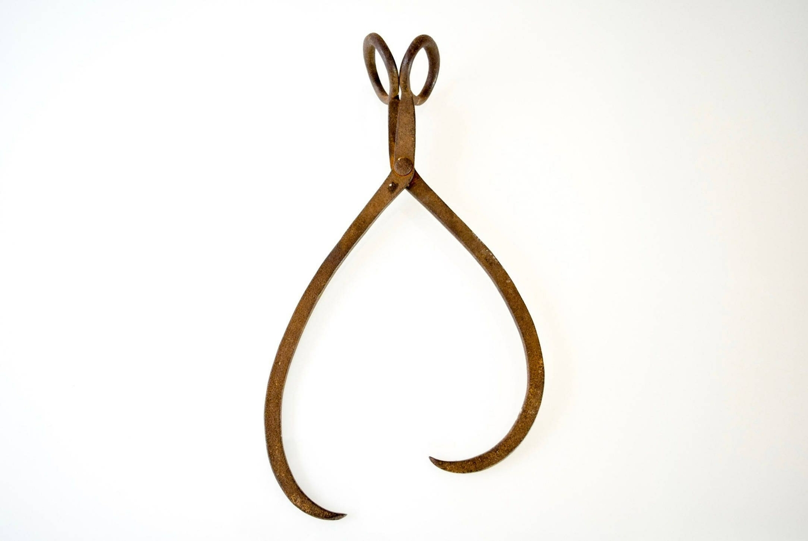 Vintage Antique Ice Hook Large Antique Hand-Forged Cast Iron Ice Block ...