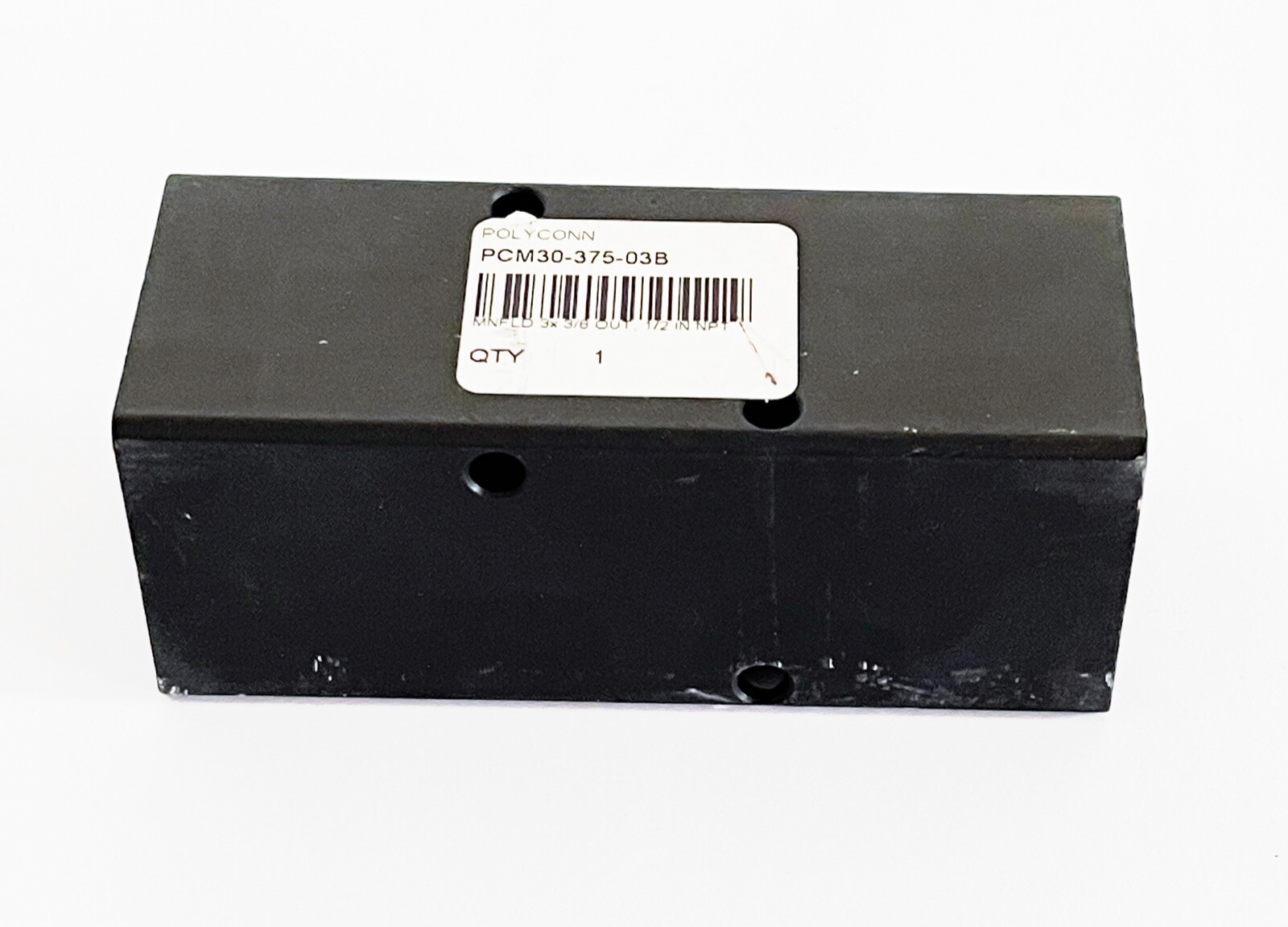 Polyconn PCM30-375-03B Manifold 3-Port #X4846 for sale online | eBay