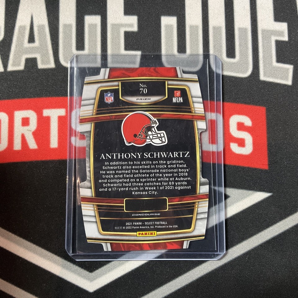 2021 anthony shwartz select die cut red white and blue #70 💫 | eBay