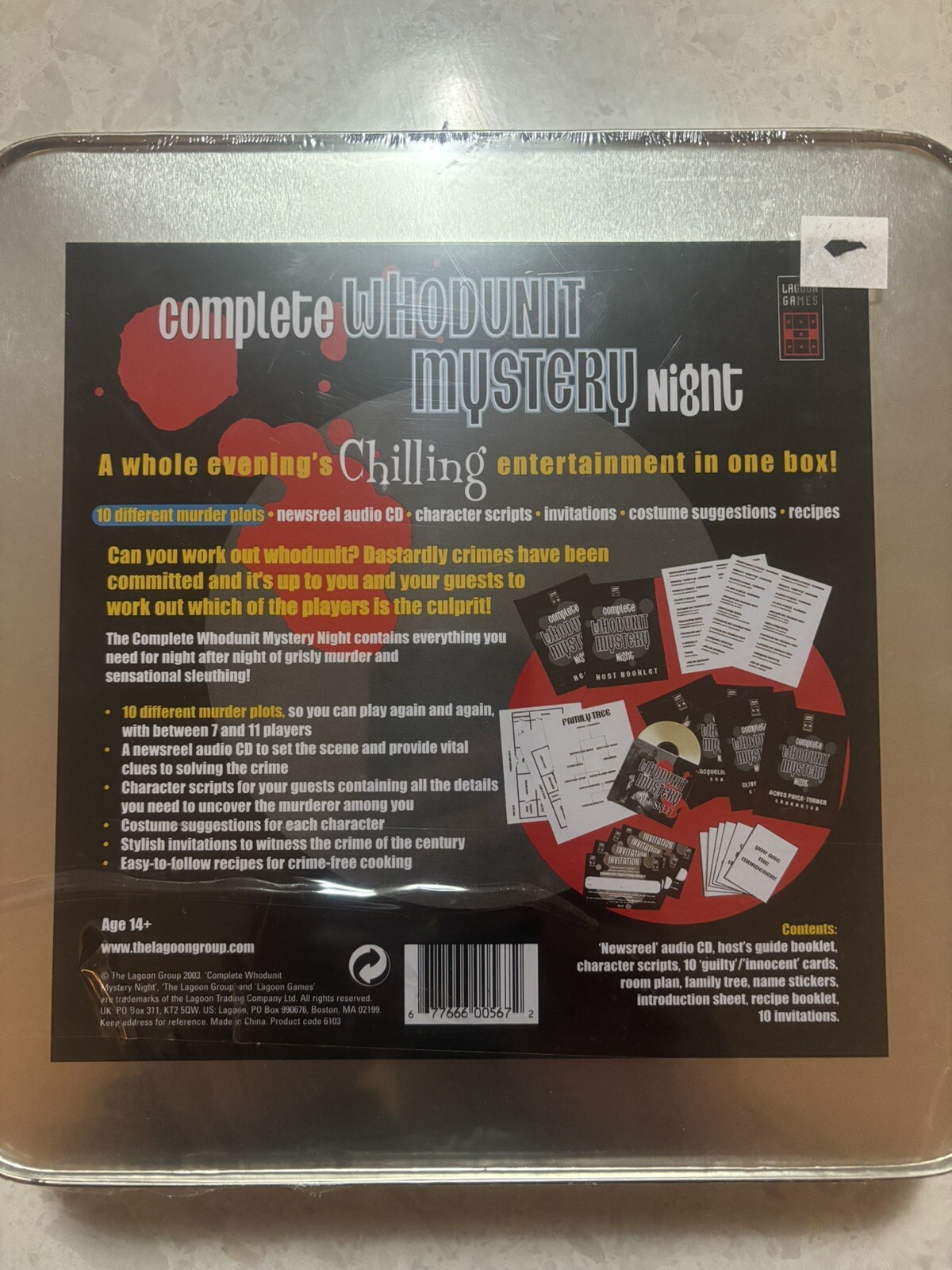 Retro Complete Whodunit Mystery Night Game | eBay Australia