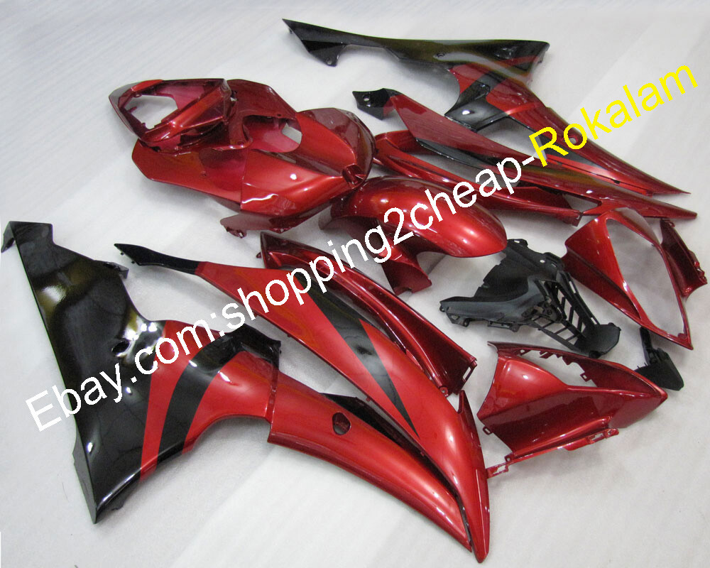 For Yamaha YZF R6 2008 2016 YZFR6 YZF-R6 Red Black Aftermarket ...
