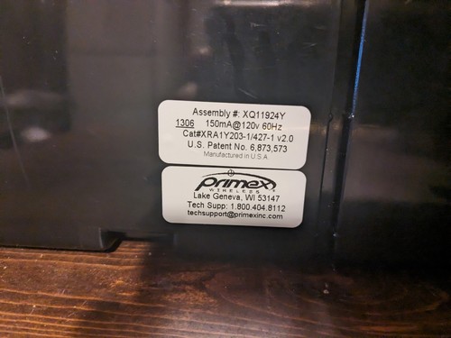 PRIMEX DIGITAL CLOCK WITH 4" DIGITS AND SECONDS WORKING School ...