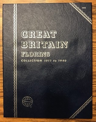 Great Britain Florins 1911 To 1940 New Whitman Folders #8009 | eBay