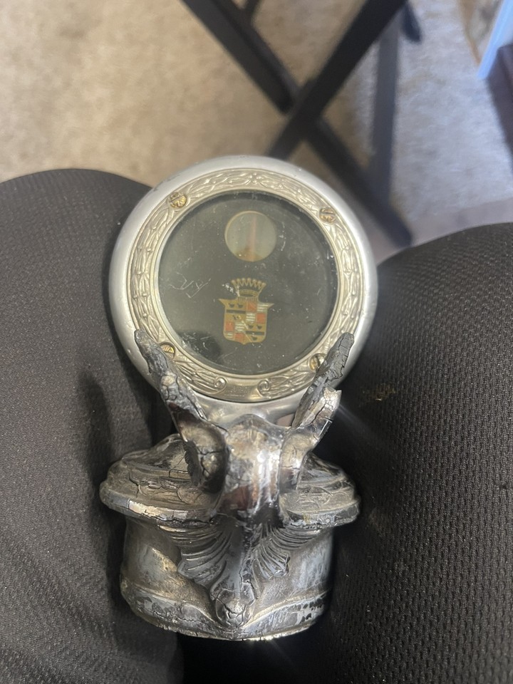 1920's CADILLAC VINTAGE BOYCE MOTOMETER WINGED RADIATOR CAP ORIGINAL | eBay