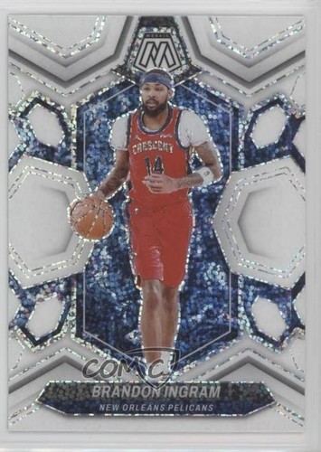 2023-24 Panini Mosaic White Sparkle Prizm Brandon Ingram #174 | eBay