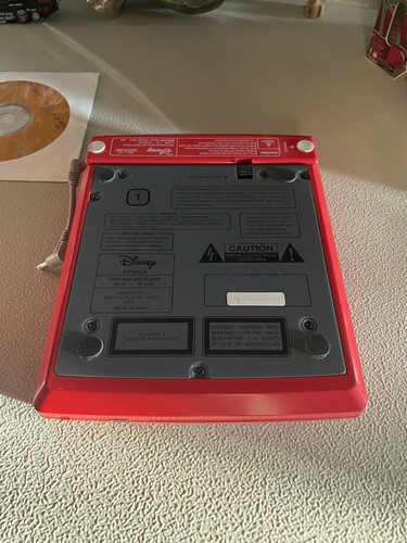 Disney Electronics Portable DVD Player 2003 with Accessories Mickey ...