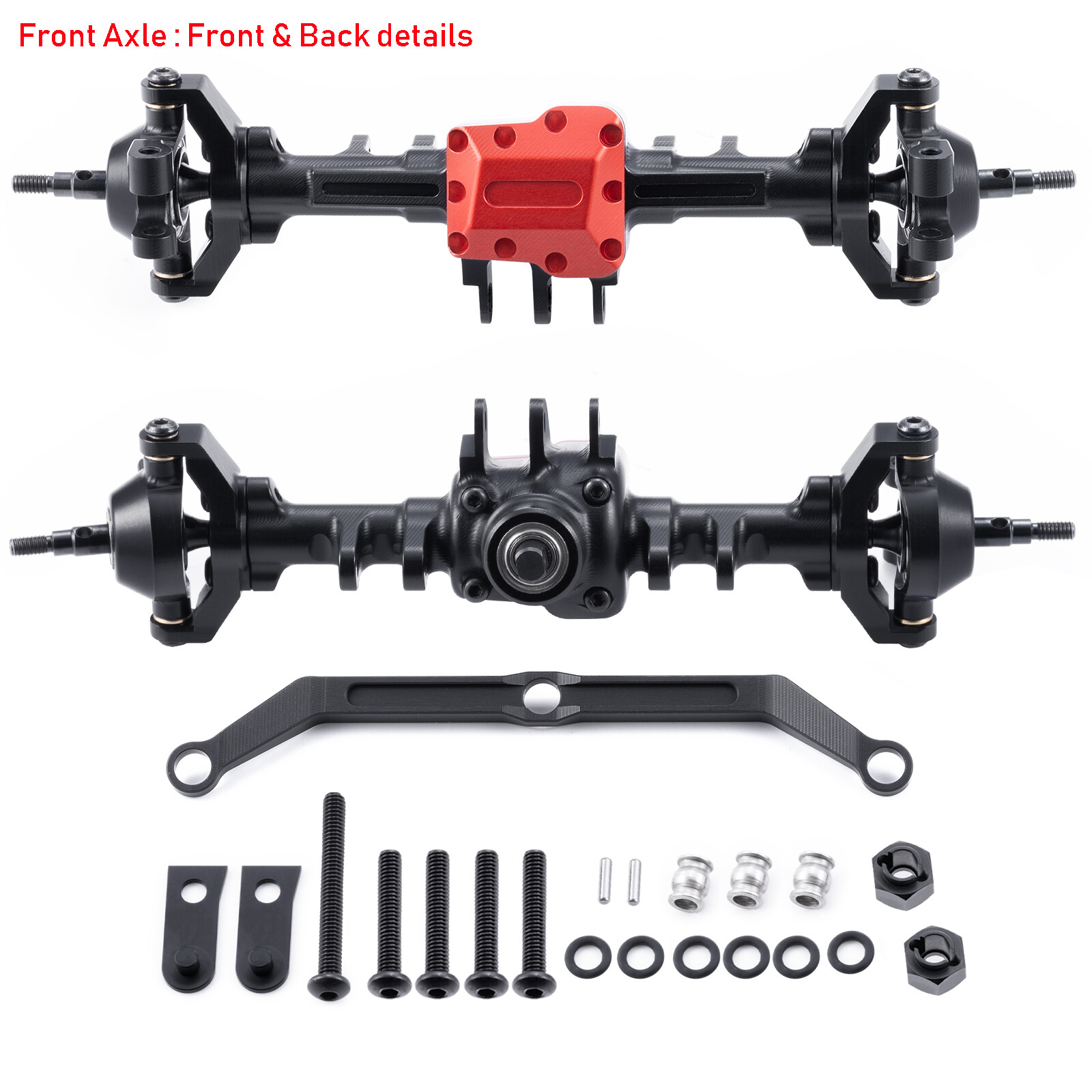 FLYXM For Traxxas TRX4M RC 1/18 Crawler CNC Stock / Extended Front ...