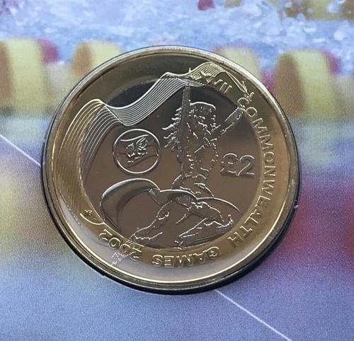 2002 COMMONWEALTH GAMES WALES TWO 2 POUND COIN BU BUNC | eBay