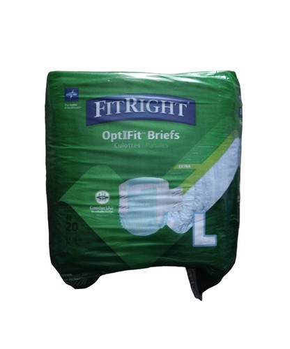 Fit Right Adult Diapers Large Incontinence Underwear, Leak Protection ...