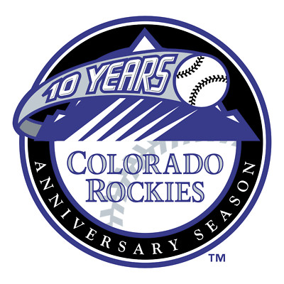 Colorado Rockies sticker Logo MLB weatherproof laptop bumper vinyl ...