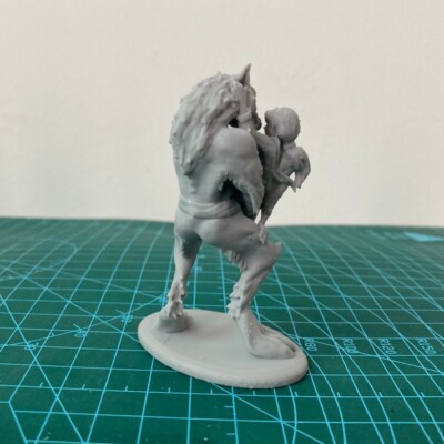 1/24 Scale Girl Surprised Werewolf Nsfw Resin Model Kit Unpainted ...