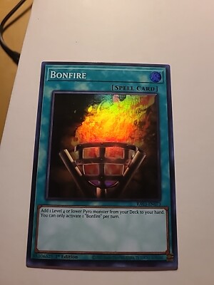 Yugioh! Bonfire - RA03-EN073 - Super Rare | eBay